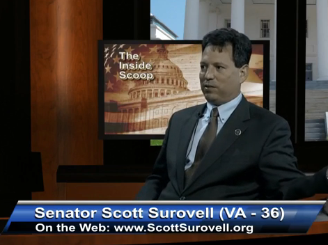 VA Senator Scott Surovell on Inside Scoop - Read. Think. Act.