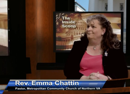 Reverend Emma Chattin on Inside Scoop - Read. Think. Act.